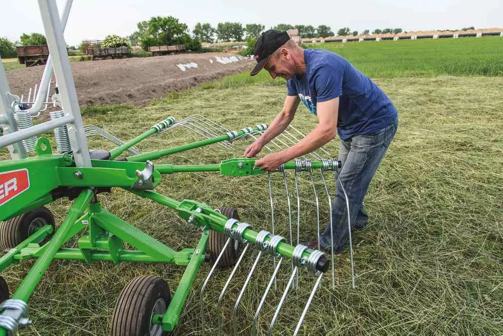 TEST: Zgrabiarka Talex Spyder 360