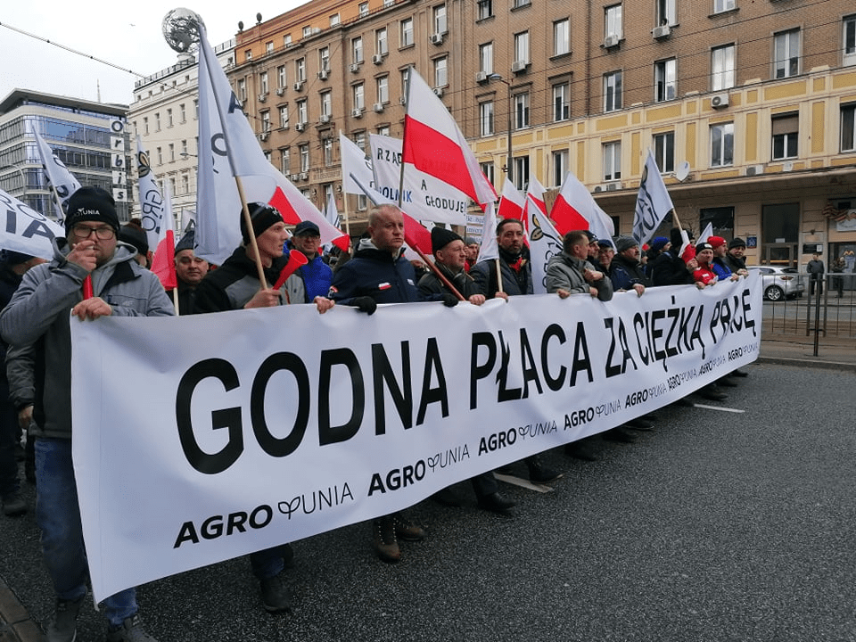 Krzyk rozpaczy polskiej wsi - zobacz FILM z protestu rolników!